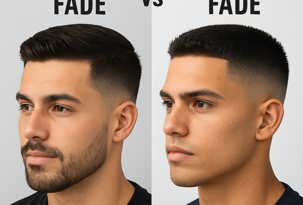Low Taper Fade vs High Fade: Key Differences, Styles & Guide